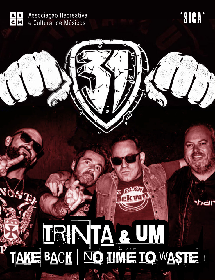 [REALIZADO] Entradas TRINTA & UM | TAKE BACK | NO TIME TO WASTE | ARCM ...