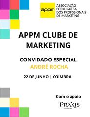 [REALIZADO] Bilhetes 5º Encontro Clube de Marketing APPM Coimbra - Praxis