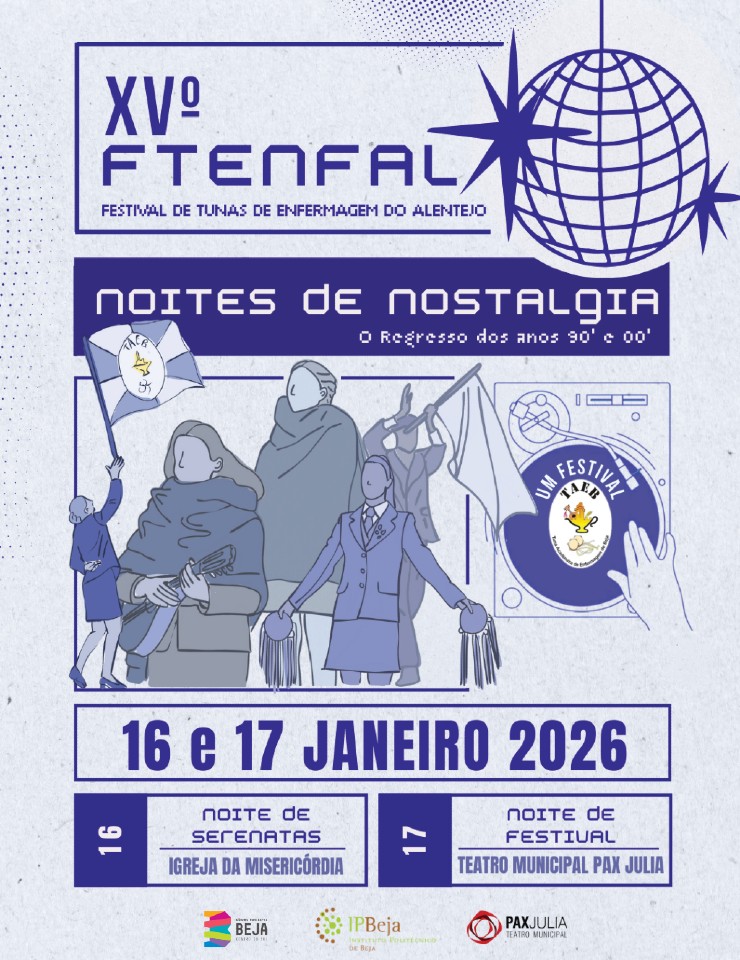 Bilhetes XV FTENFAL - Pax Julia Teatro Municipal